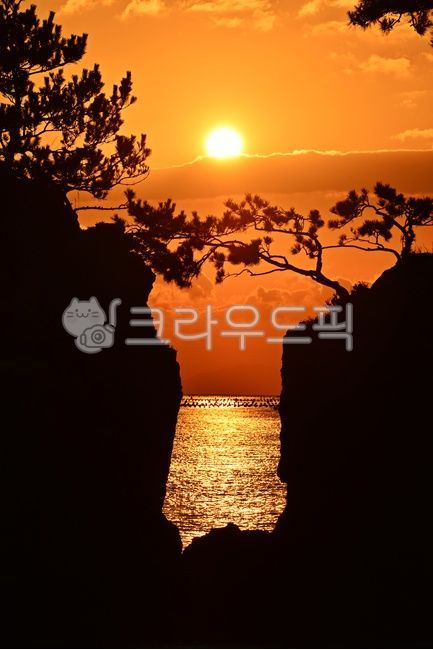 flare, headland, Haenam, sea, Haenam Lands End - Authentic Korean Stock ...