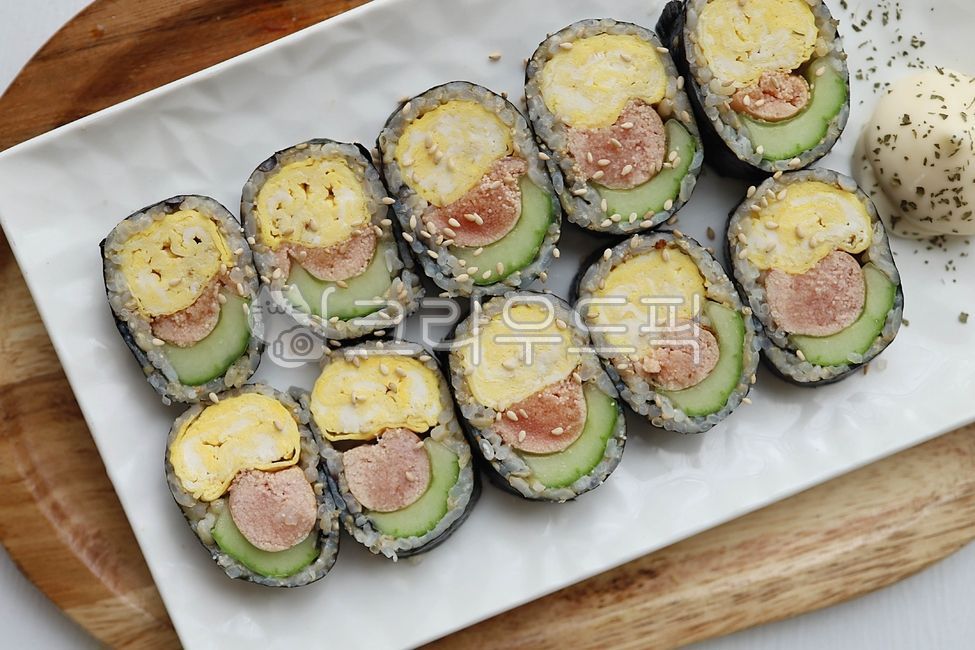 명란김밥, 명란오이김밥, 명란, 김밥, 음식, 사진,이미지,일러스트,캘리그라피 - won2822작가