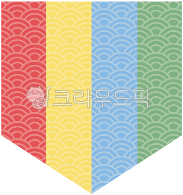 전통, 전통리본, 전통깃발, 전통문양, 전통장식, 사진,이미지,일러스트,캘리그라피 - kkamdol작가