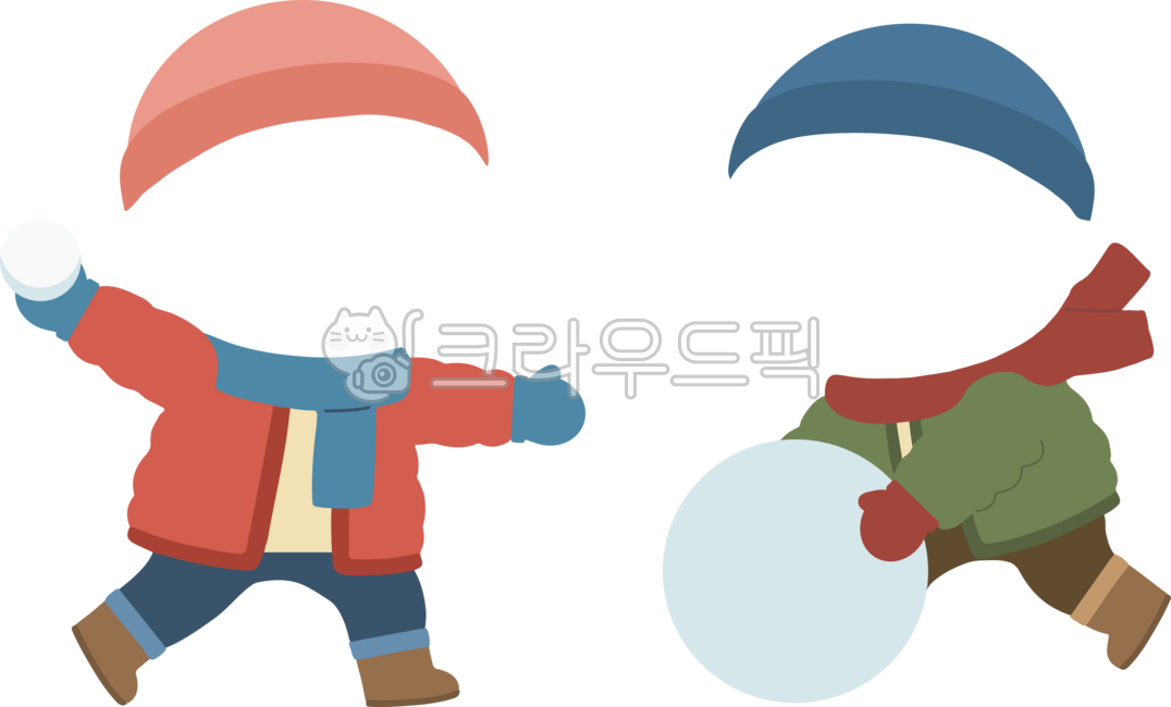 겨울, 얼굴합성, 겨울어린이, 겨울합성, 얼굴합성도안, 사진,이미지,일러스트,캘리그라피 - hadream작가