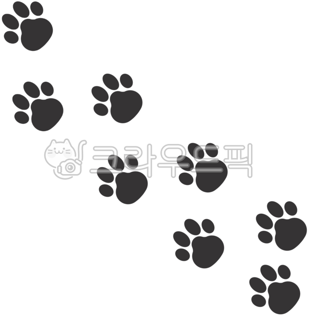 강아지, 강아지발바닥, 강아지발자국, 동물, 동물발바닥, 사진,이미지,일러스트,캘리그라피 - hamoose작가