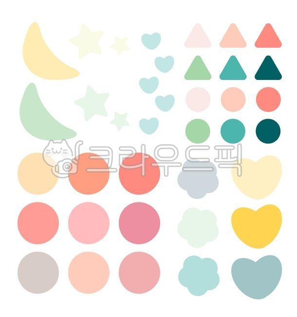 도형, 도안, figure, 동그라미, 미술, 사진,이미지,일러스트,캘리그라피 - thuswrote작가