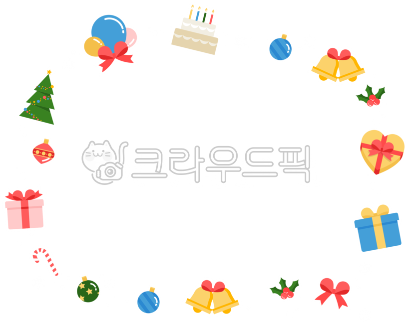 성탄절, 아이콘, 일러스트, 손그림, 스티커, 사진,이미지,일러스트,캘리그라피 - magnoliaa작가