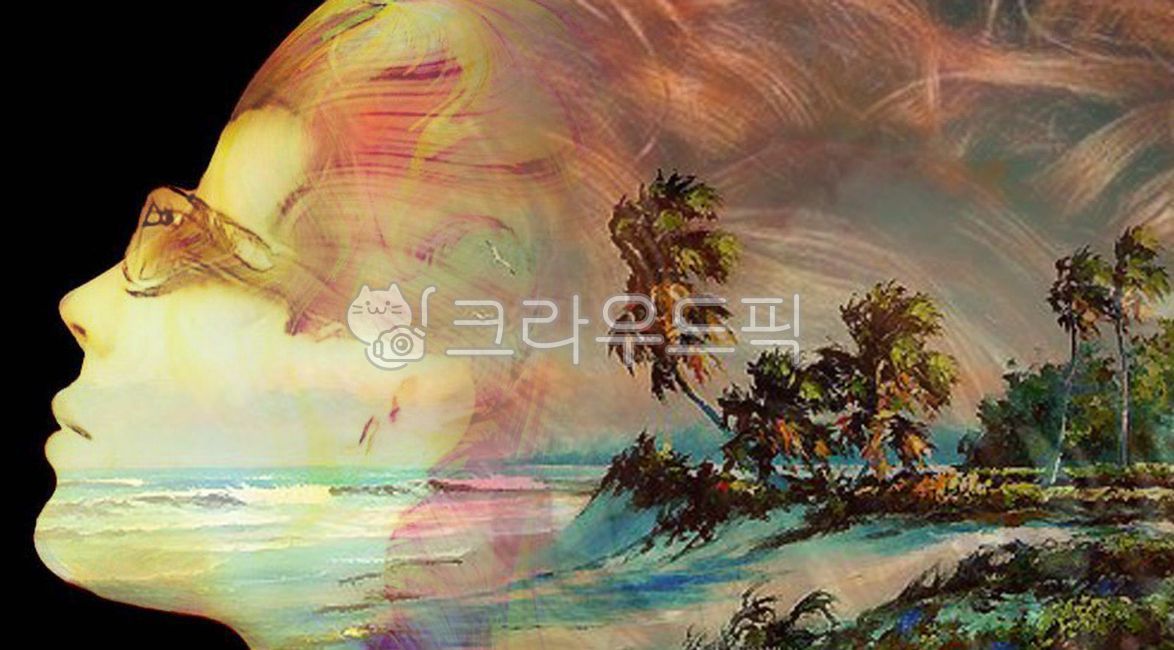 art, 미술, painting, 페인트등, 자화상, 사진,이미지,일러스트,캘리그라피 - Shilla Lee작가