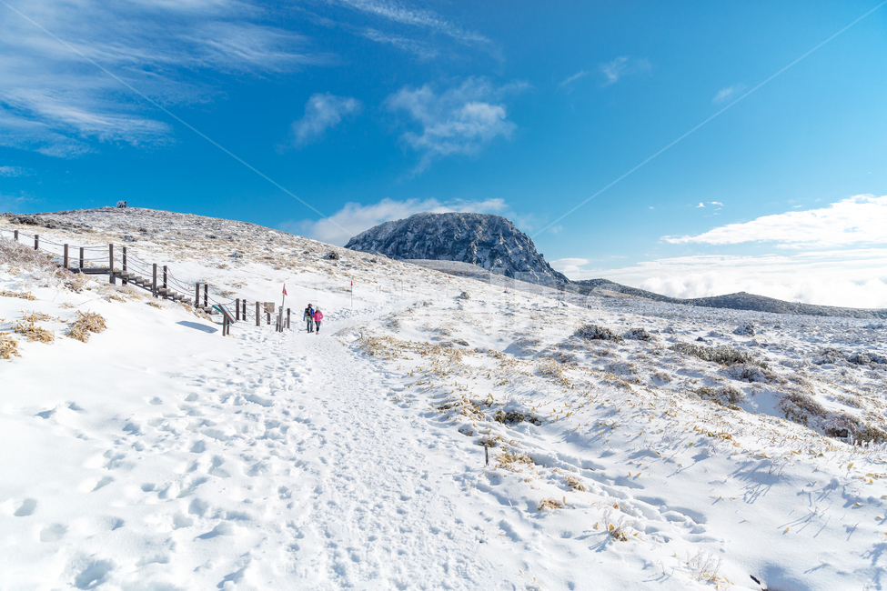 제주도, 한라산, 설산, 구름, 영실코스, 사진,이미지,일러스트,캘리그라피 - 집시작가