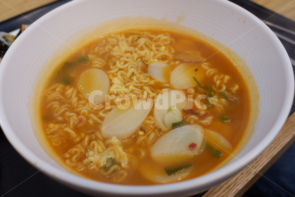 라면, 떡, 떡라면, food, 식사, 사진,이미지,일러스트,캘리그라피 - DDDHH작가