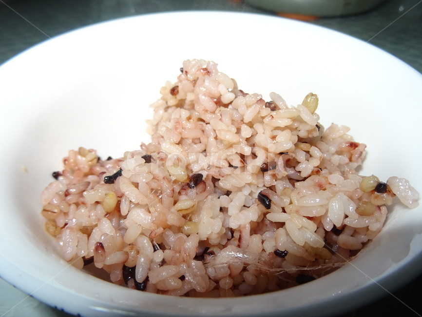 잡곡밥, 밥, 한공기, 밥한공기, 현미밥, 사진,이미지,일러스트,캘리그라피 - 날마작가