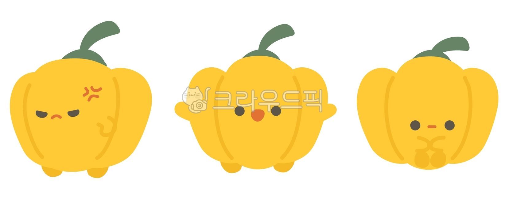 파프리카 파프리카그림 파프리카캐릭터 야채 채소 사진이미지일러스트캘리그라피 Eggegg00작가
