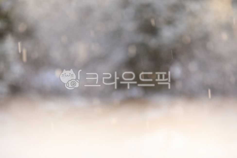 Snow Bokeh 눈 풍경 보케 사진 이미지 일러스트 캘리그라피 U Kwae Han작가