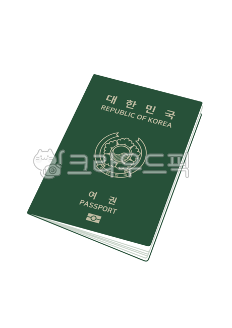 여권, 대한민국여권, 한국, 한국여권, 여권일러스트, 사진,이미지,일러스트,캘리그라피 - good smile작가