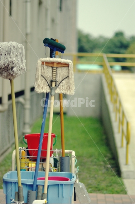 청소, cleaning, 청소도구, 걸래, Mop, 사진,이미지,일러스트,캘리그라피 - arcas작가