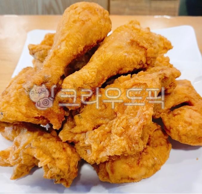 후라이드치킨, 후라이드통닭, 닭튀김, 닭고기, 닭요리, 사진,이미지,일러스트,캘리그라피 - 먹방작가