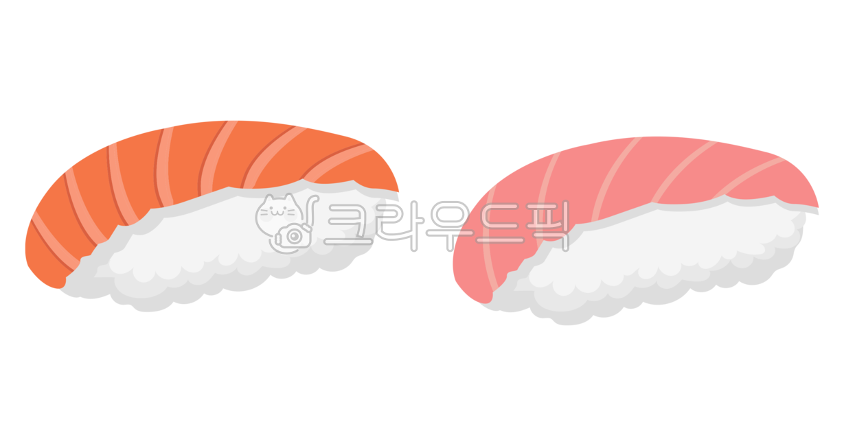 초밥일러스트png 회초밥 연어회초밥 연어초밥 일본요리 사진이미지일러스트캘리그라피 Space작가