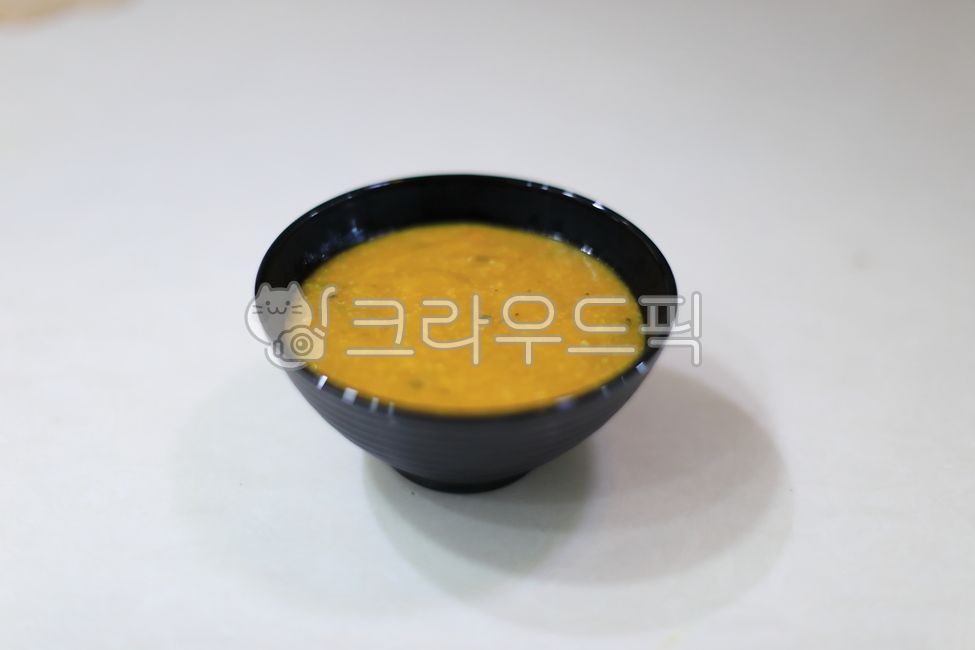 Food 죽 호박죽 단호박죽 단호박 사진 이미지 일러스트 캘리그라피 U Kwae Han작가