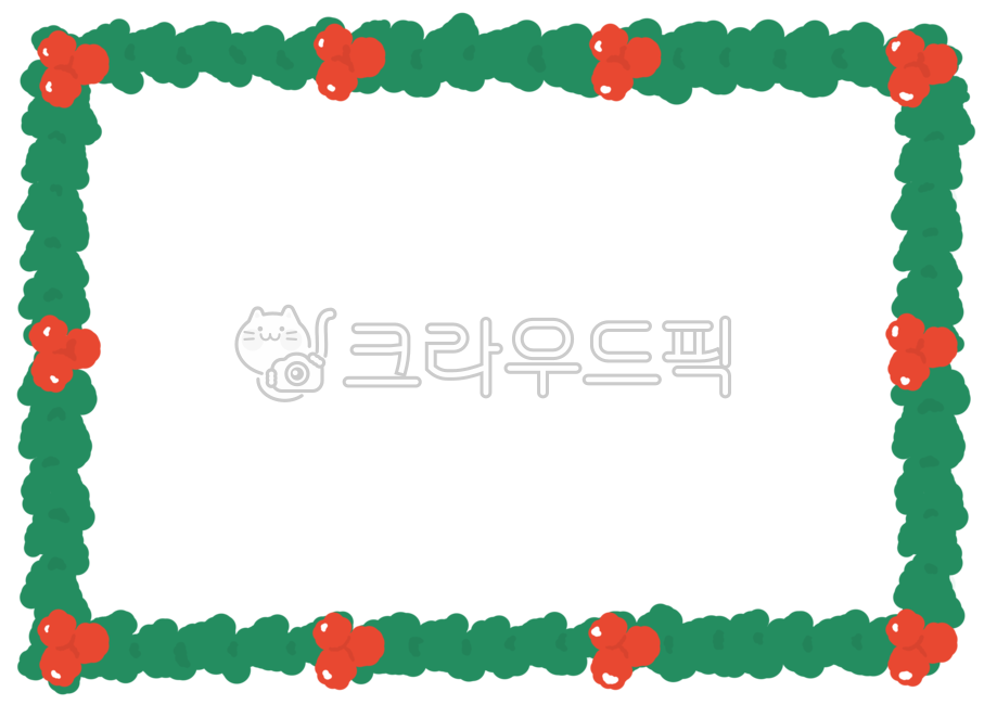 크리스마스 크리스마스테두리 크리스마스프레임 크리스마스일러스트 크리스마스리스 사진이미지일러스트캘리그라피