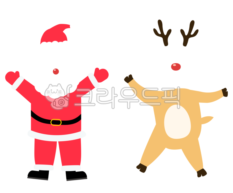 크리스마스, 성탄절, 합성, 어린이집, 유치원, 사진,이미지,일러스트,캘리그라피 - 프레즌트작가