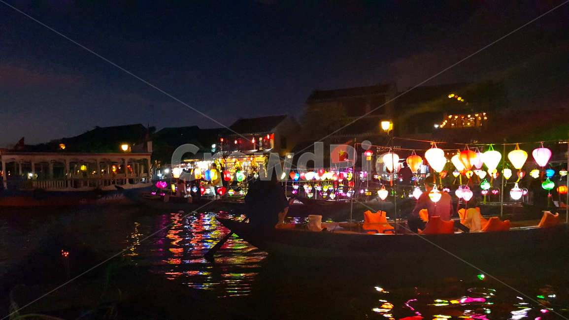 베트남, vietnam, 호이안, hoyan, 배, 사진,이미지,일러스트,캘리그라피 - silver_west작가