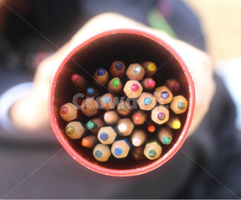 색, color, 색연필, crayon, pure, 사진,이미지,일러스트,캘리그라피 - 달리작가