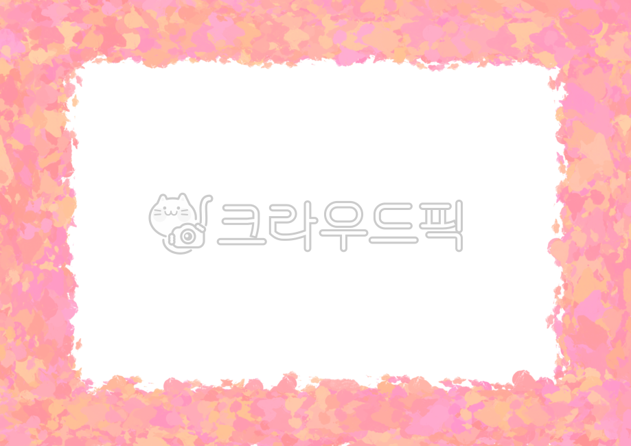 테두리 프레임 글상자 파스텔 일러스트 사진이미지일러스트캘리그라피 Grim작가