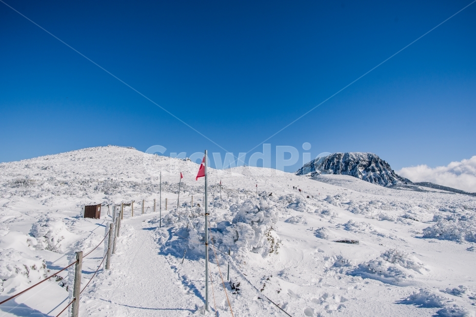 제주도, 한라산, 겨울, 여행, 하늘, 사진,이미지,일러스트,캘리그라피 - indijan작가