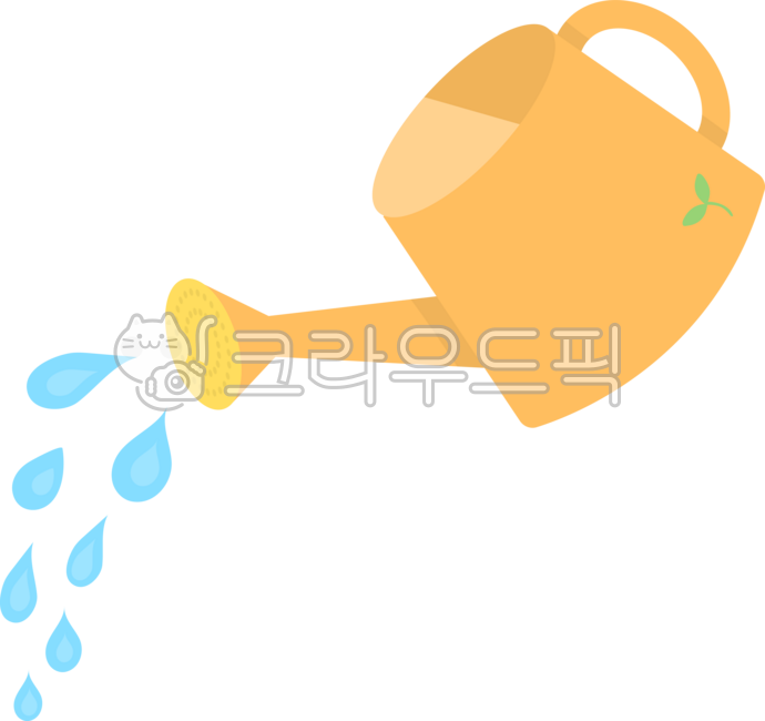 물뿌리개 물조리개 물주기 물조리개일러스트 물뿌리개일러스트 사진이미지일러스트캘리그라피 Warmsnow11작가