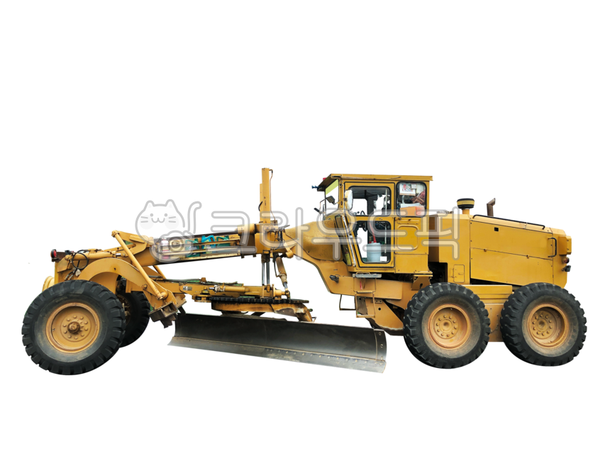 도로정비 중장비 중장비차 누끼 배경 사진이미지일러스트캘리그라피 나비처럼작가