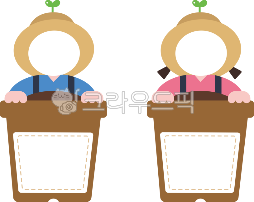 식목일, 이름표, 식목일이름표, 어린이집식목일, 유치원식목일, 사진,이미지,일러스트,캘리그라피 - Anyum작가