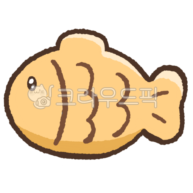 붕어빵, 가을간식, 귀여운, 디저트, 붕어빵일러스트, 사진,이미지,일러스트,캘리그라피 - 코딱지030작가