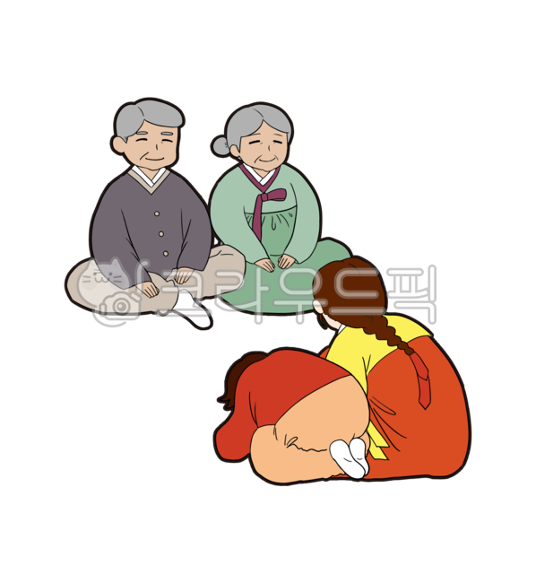 새해, 설날, 신년, 그림, 일러스트, 사진,이미지,일러스트,캘리그라피 - 세입자작가