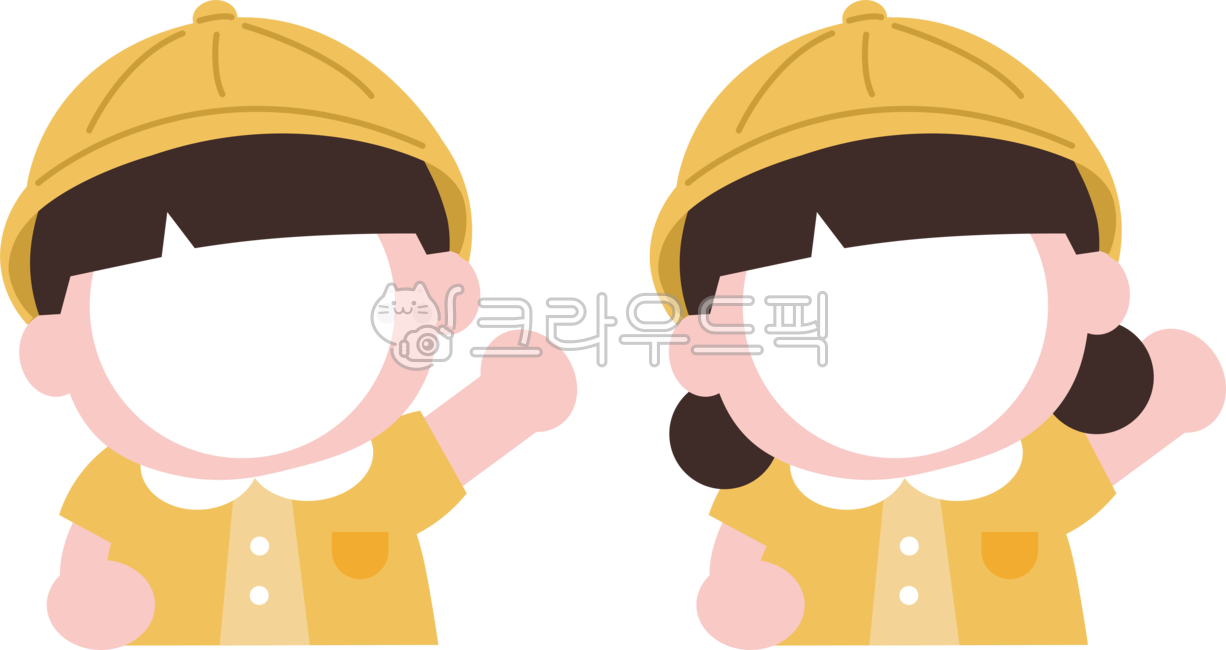 어린이, 어린이얼굴합성, 유치원생얼굴합성, 유치원생, 어린이집, 사진,이미지,일러스트,캘리그라피 - Anyum작가