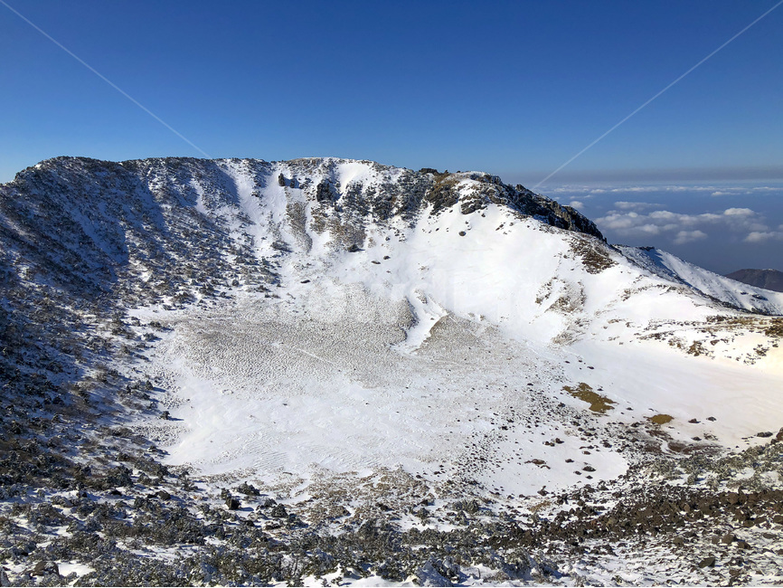 한국, 제주도, 한라산, 백록담, 정상, 사진,이미지,일러스트,캘리그라피 - Ethan Ryu작가