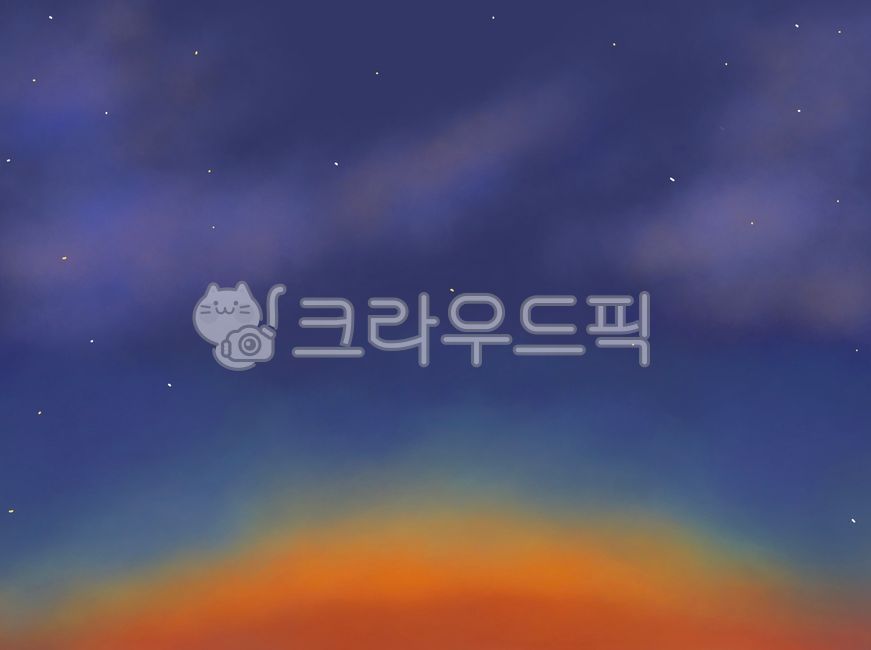 하늘, 밤하늘, 노을, 일몰, 구름, 사진,이미지,일러스트,캘리그라피 - navisky작가