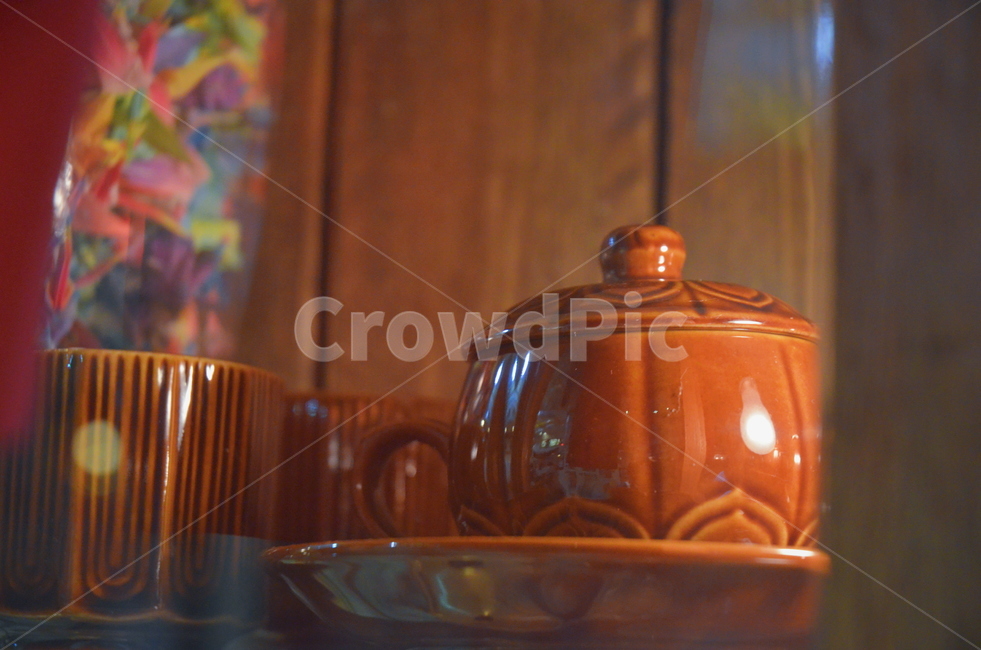 찻잔, 전통, 차, 목재, 도기, 사진,이미지,일러스트,캘리그라피 - Nlia318작가