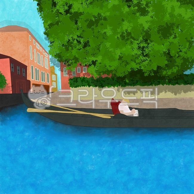 유럽, 물, 물멍, 야외, 휴식, 사진,이미지,일러스트,캘리그라피 - ms6174작가