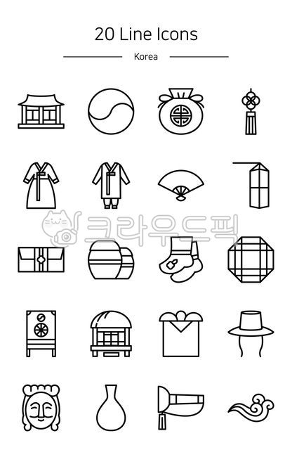 라인아이콘, 벡터, 라인, 아이콘, 심플, 사진,이미지,일러스트,캘리그라피 - 유자디자인작가