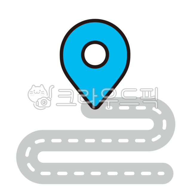 길찾기, 아이콘, 길, 지도, 디자인소스, 사진,이미지,일러스트,캘리그라피 - 해피데이작가