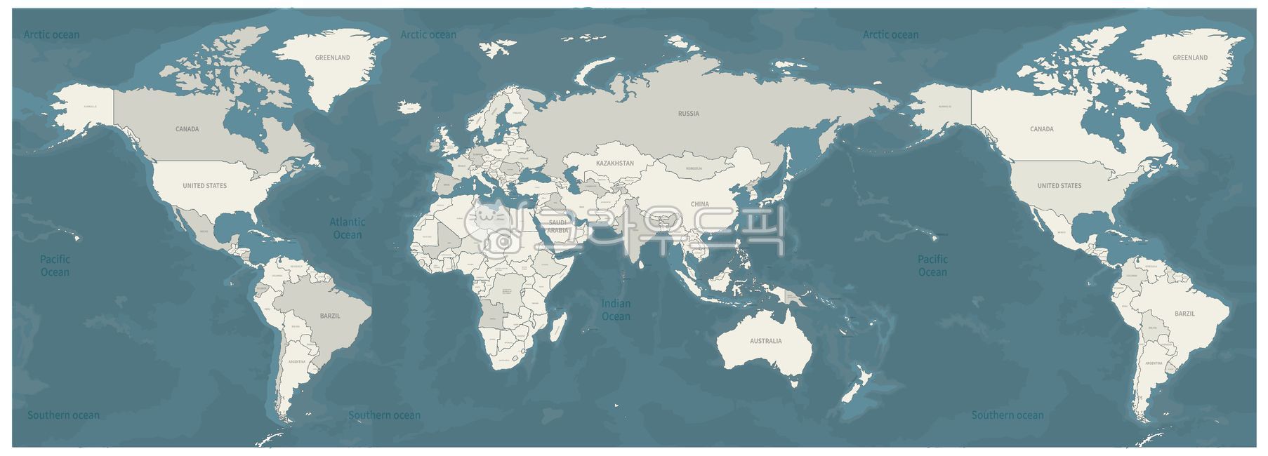 세계지도 대륙 전 세계 지도 보기