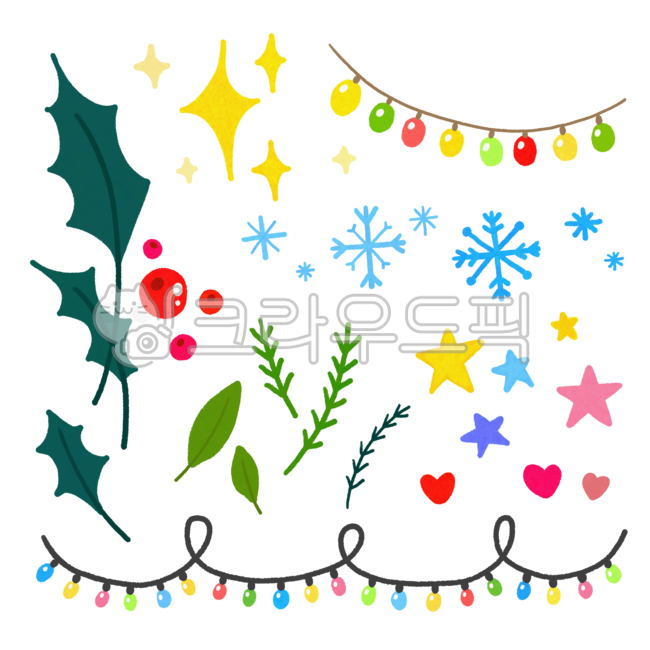 크리스마스, 12월, 성탄절, 홀리데이, 기념일, 사진,이미지,일러스트,캘리그라피 - fureriiy작가