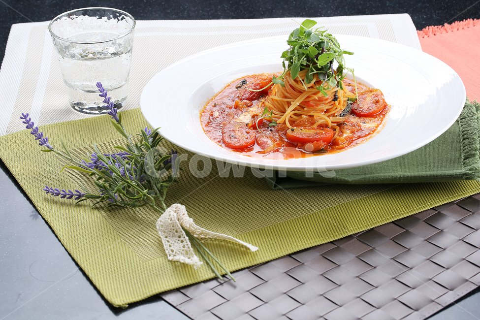 스파게티, 파스타, 면요리, 해물스파게티, 면, 사진,이미지,일러스트,캘리그라피 - 천창기작가