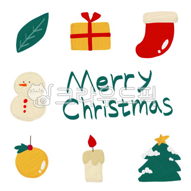 크리스마스, 12월, 성탄절, 홀리데이, 기념일, 사진,이미지,일러스트,캘리그라피 - fureriiy작가