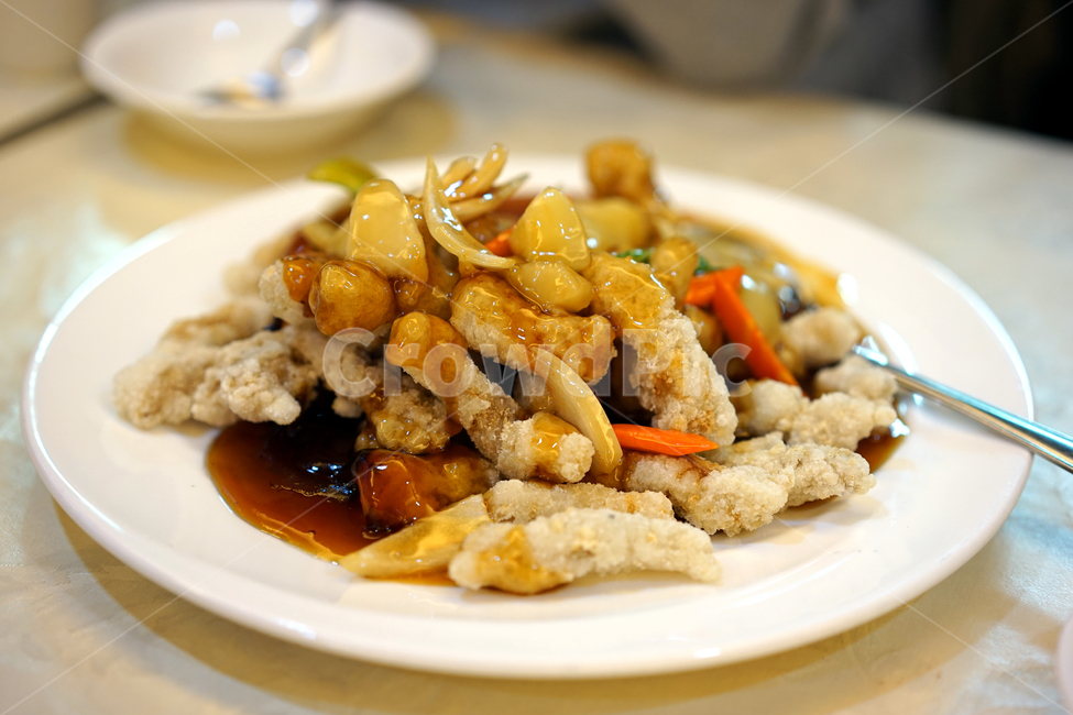 탕수육, 중화요리, 중식, 돼지탕수육, 중국집, 사진,이미지,일러스트,캘리그라피 - 푸른사막작가