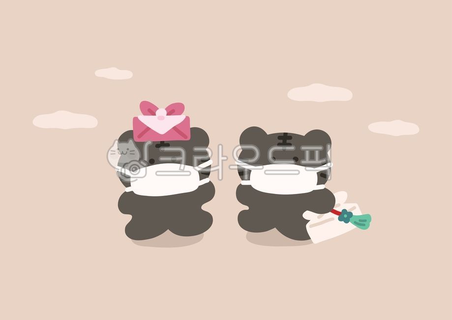 새해, 설날, 신정, 구정, 추석, 사진,이미지,일러스트,캘리그라피 - 듕작가