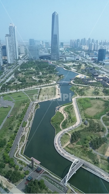 송도, 센트럴파크, 인천, 전망, 전경, 사진,이미지,일러스트,캘리그라피 - ㅎㅐㅇㅏ작가