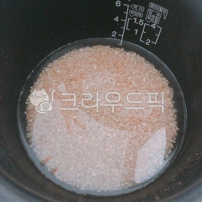 현미, 밥, 쌀, 공기밥, 현미밥, 사진,이미지,일러스트,캘리그라피 - yange작가