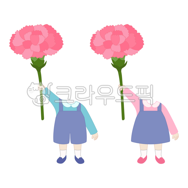 카네이션, 어버이날, 가정의달, 카네이션합성, 어버이날카네이션, 사진,이미지,일러스트,캘리그라피 - dals작가