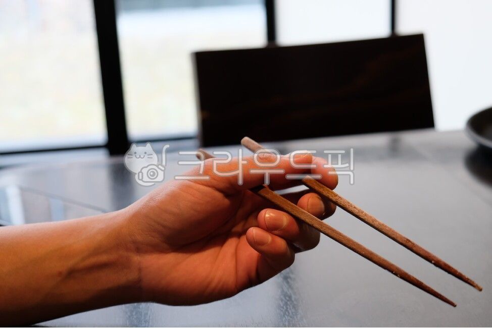 젓가락, 젓가락질, 손, 사용, 방법, 사진,이미지,일러스트,캘리그라피 - ninjamusume작가
