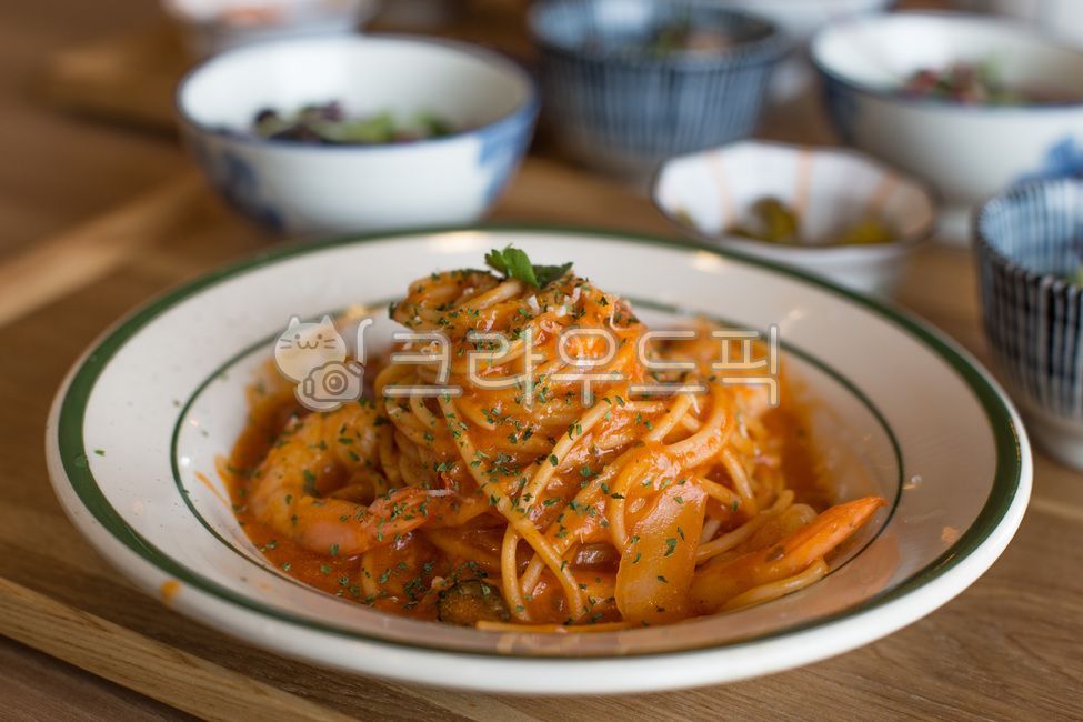 스파게티, 파스타, 해물스파게티, 토마토, 토마토스파게티, 사진,이미지,일러스트,캘리그라피 - natsu u작가