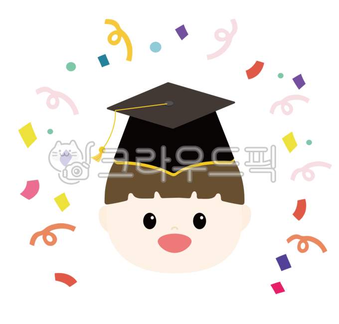 졸업 졸업일러스트 유치원 어린이집 유치원일러스트 사진이미지일러스트캘리그라피 아리디자인작가