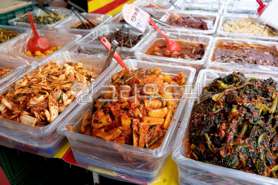 재래시장, 전통시장, 깍두기, 무시, 시장, 사진,이미지,일러스트,캘리그라피 - ddong작가