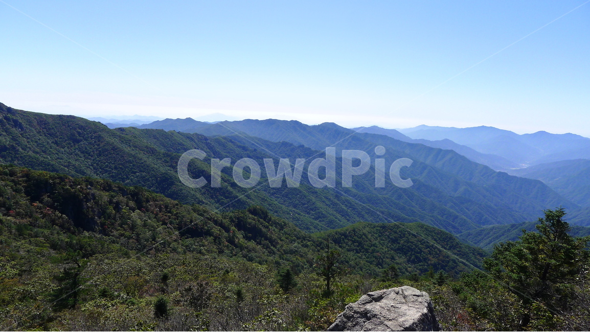 지리산, 능선, 연봉, 계곡, 가을, 사진,이미지,일러스트,캘리그라피 - 자연사랑작가